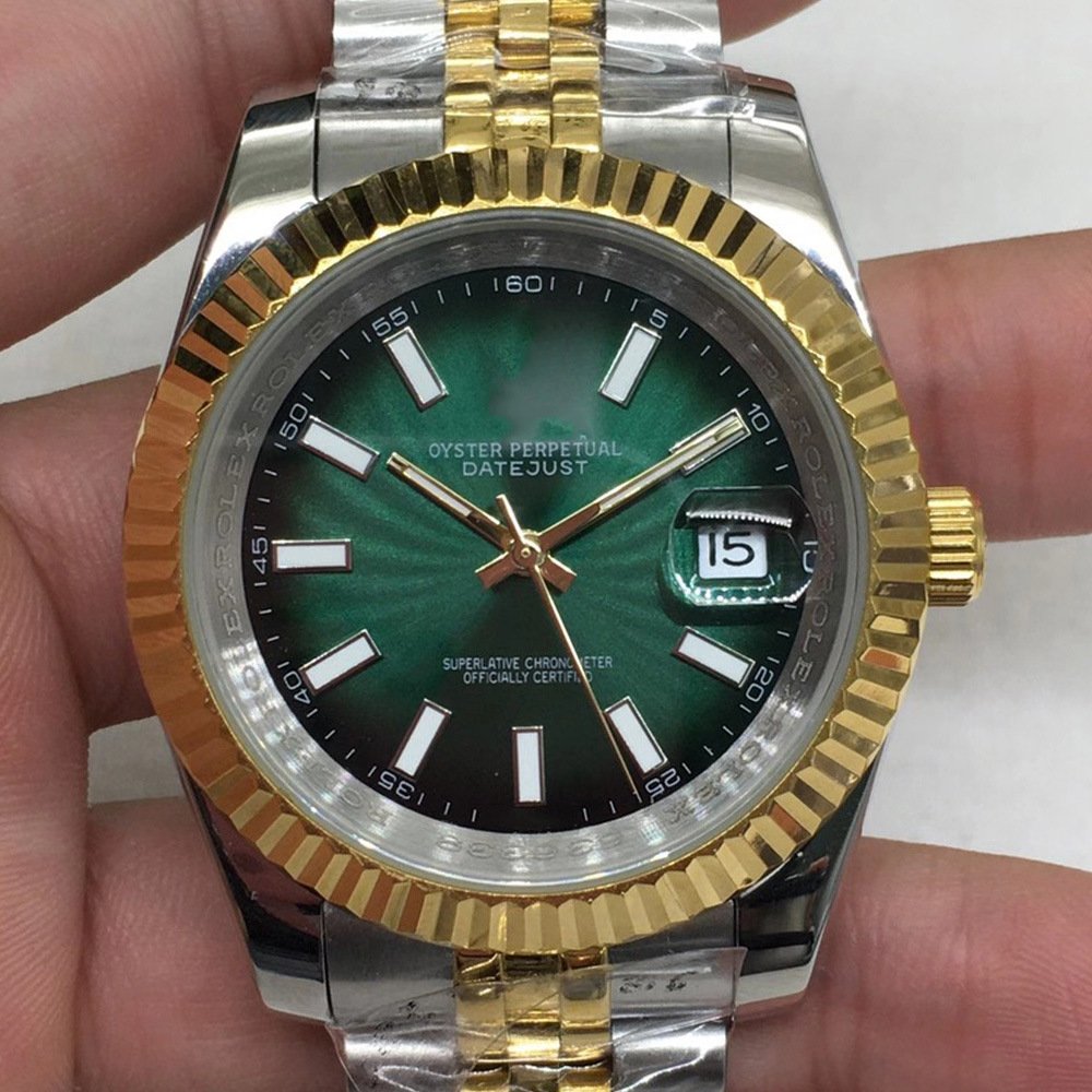 Interdental Green Luminous_Automatic Mechanical Watch Inter-Tooth Green ...
