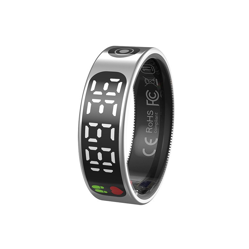 2025 Smart Ring Sr09 Display Heart Rate Blood Pressure Blood Oxygen ...