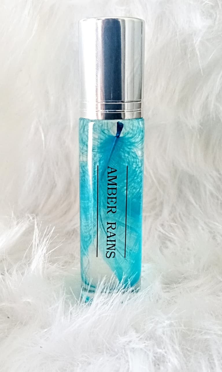 Amber Rain Roll On Perfume Body Fragrance Oil 10 ml