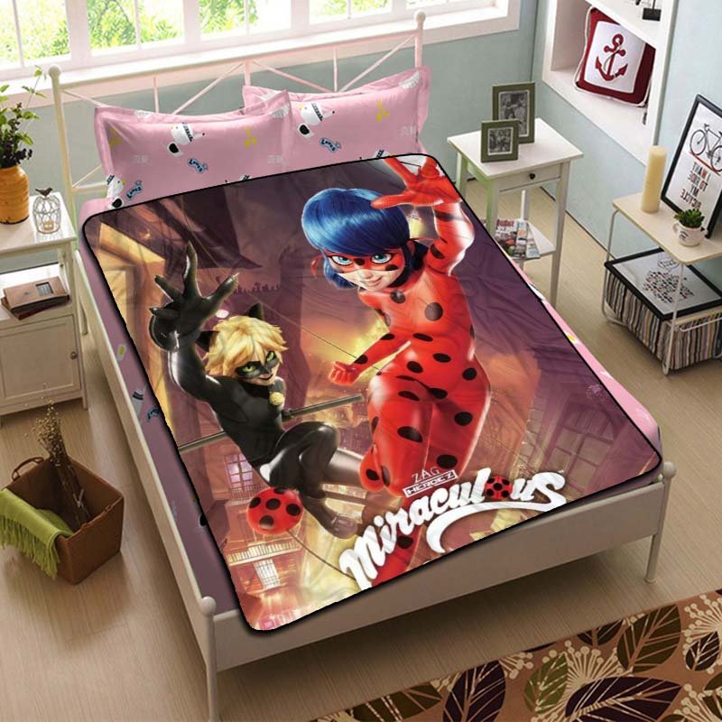 Miraculous Tales Of Ladybug & Cat Noir Blanket Beddding Set