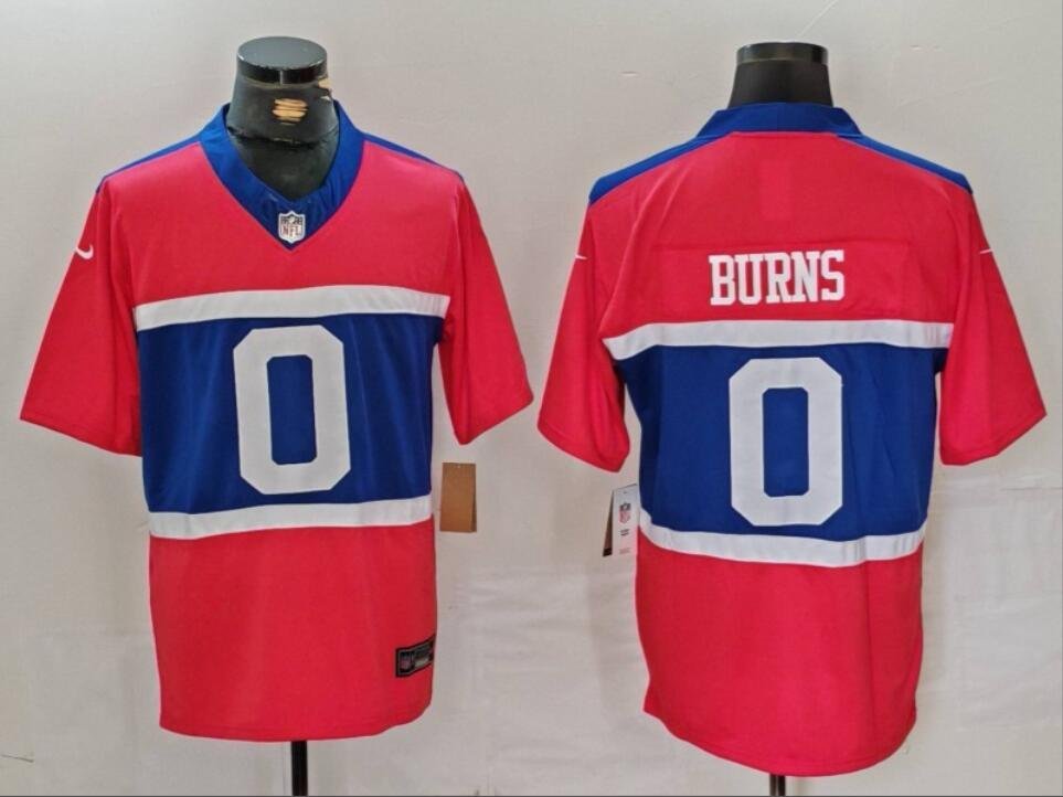 Men's Brian Burns #0 New York Giants Player Game Jersey Century Red ...