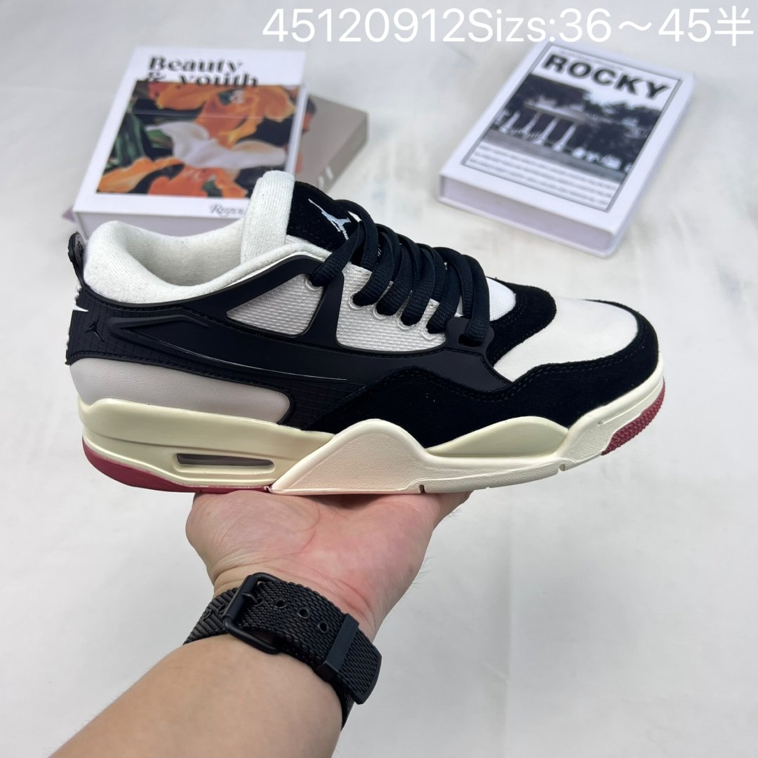 The Air Jordan 4 RM GS AJ4 Jordan 4th generation AJ4 light ivory white ...