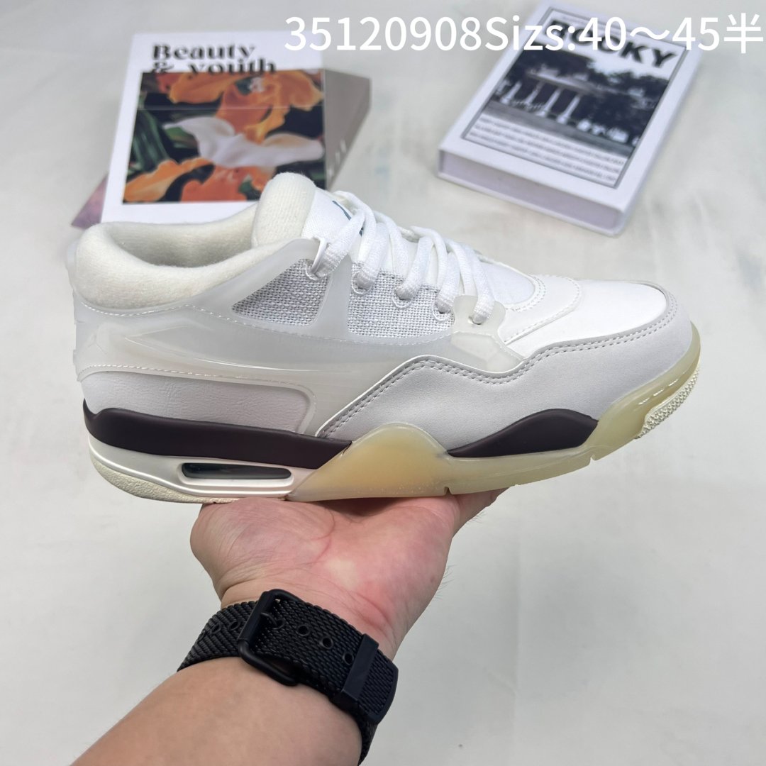 The Air Jordan 4 RM GS Reset White Blue Pink AJ4 Jordan 4th Generation ...