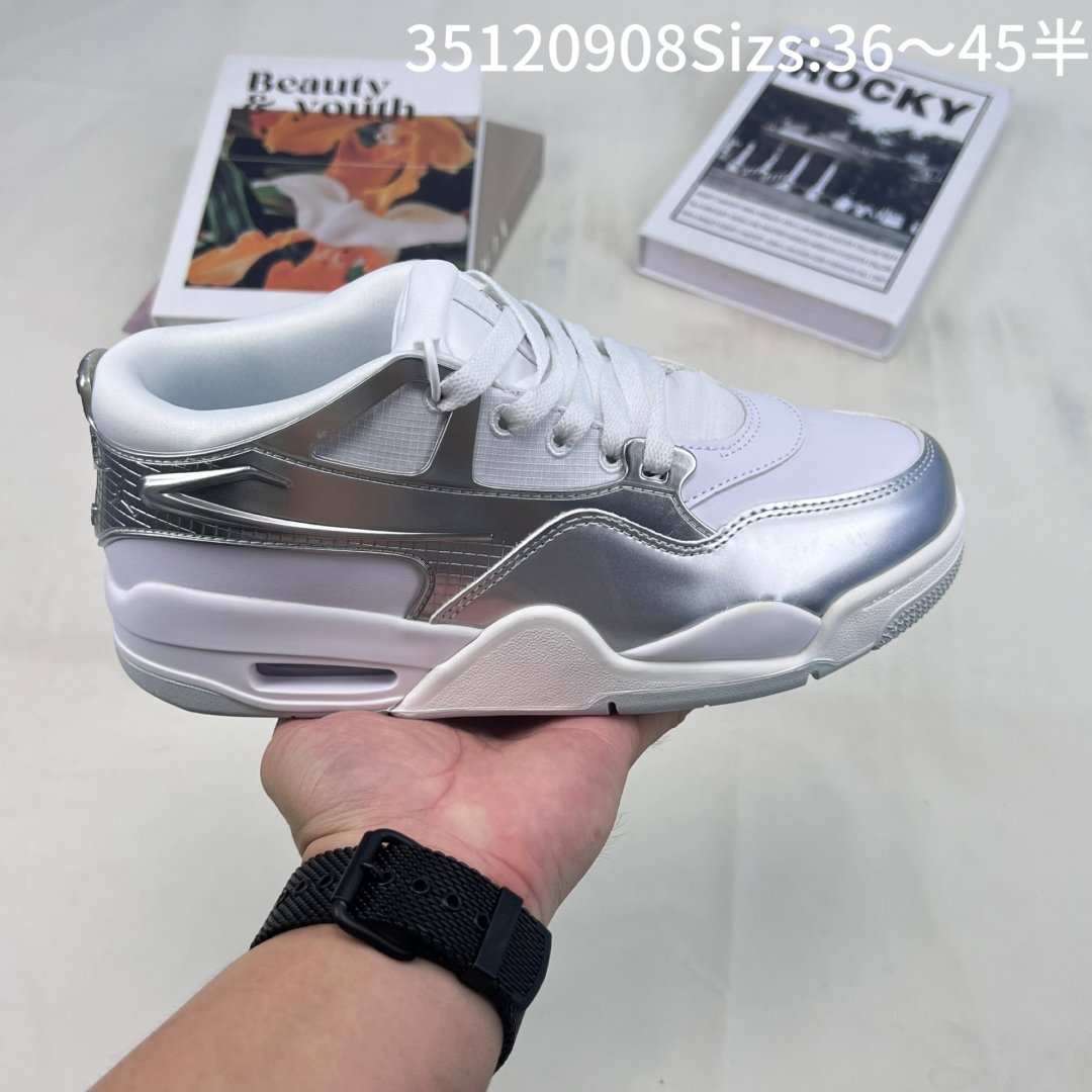 The Air Jordan 4 RM GS Reset White Blue Pink AJ4 Jordan 4th Generation ...