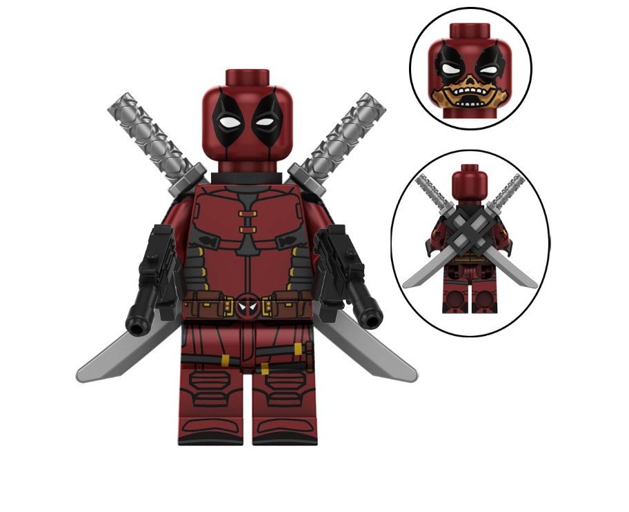 Deadpool Zombie Minifigure
