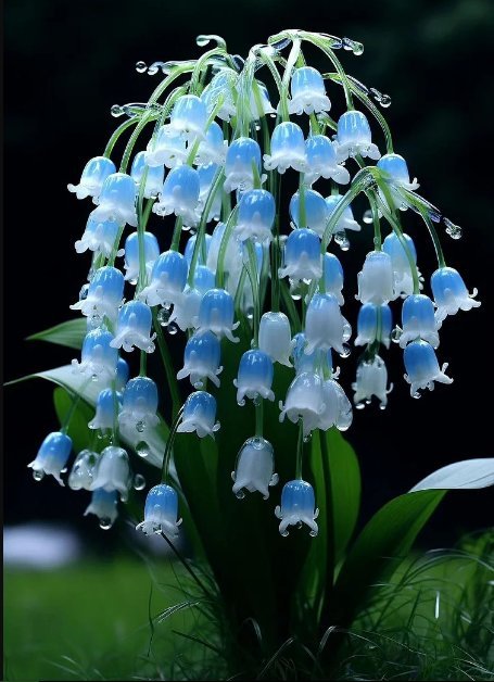 Blue Lily Of The Valley 50 Seeds Perfect for Garden Landscaping