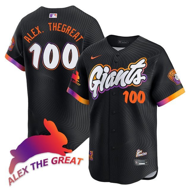 2026 Alex. Thegreat #100 San Francisco Giants Alex the Great Rabbit ...