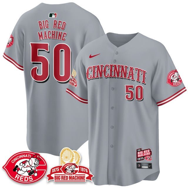 2026 Big Red Machine #50 Cincinnati Reds Big Red Machine 50th ...