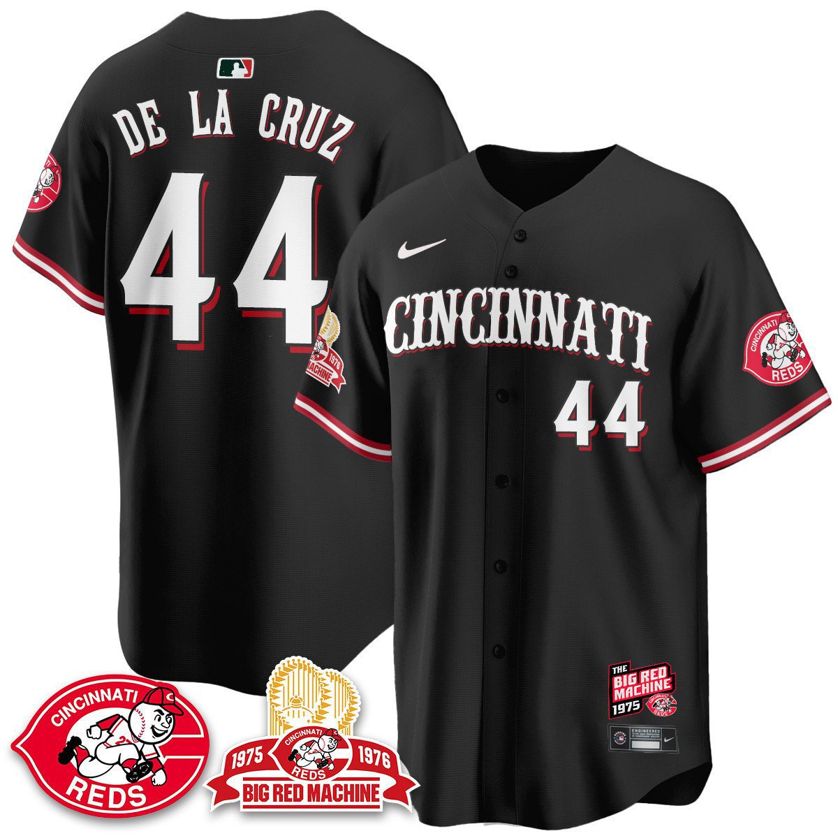 2026 Elly De La Cruz #44 Cincinnati Reds Big Red Machine 50th ...