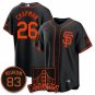 2026 Matt Chapman #26 San Francisco Giants Bill Neukom Memorial Black ...