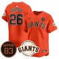 2026 Matt Chapman #26 San Francisco Giants Bill Neukom Memorial Orange ...
