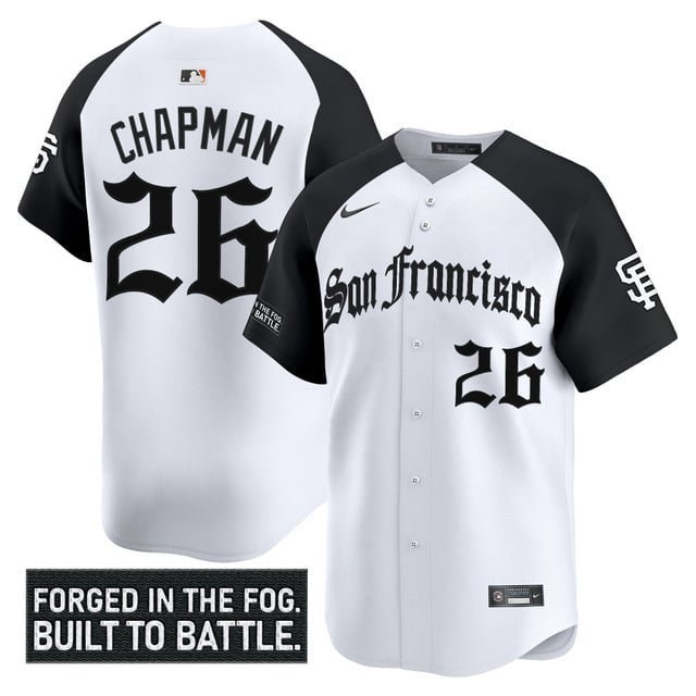2026 Matt Chapman #26 San Francisco Giants Gothic Fog Edition Premier ...