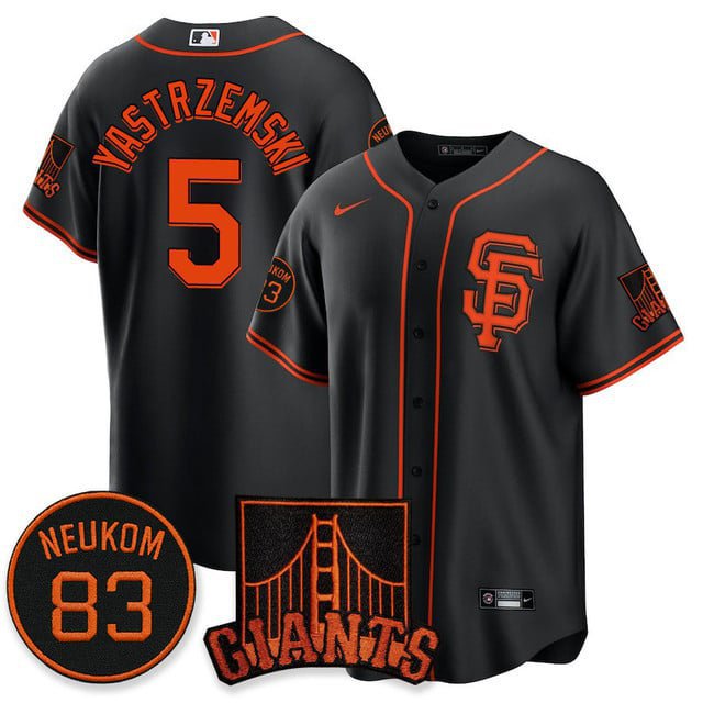 2026 Mike Yastrzemski #5 San Francisco Giants Bill Neukom Memorial ...