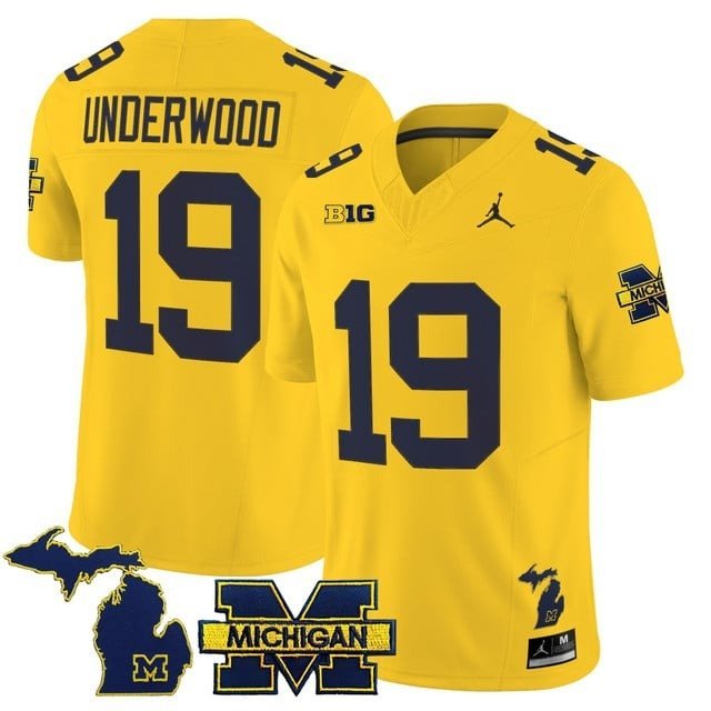 2026 Bryce Underwood #19 Michigan Wolverines Vapor Limited Maize - All ...