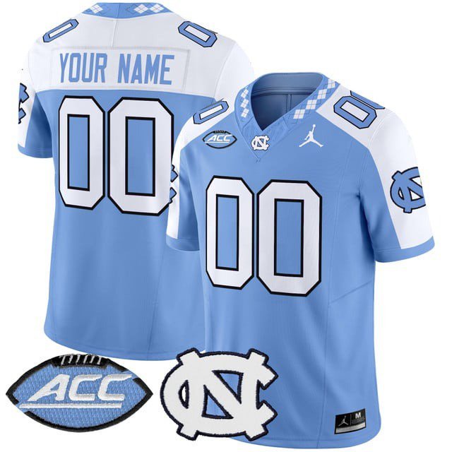 2026 Custom North Carolina Tar Heels Vapor Limited Blue Alternate - All ...
