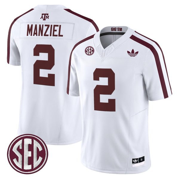 2026 Johnny Manziel #2 Texas A&M Aggies Vapor Limited V2 - All Stitched ...