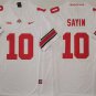 2026 Ohio State Buckeyes #10 Julian Sayin White F.U.S.E. Limited Stitched