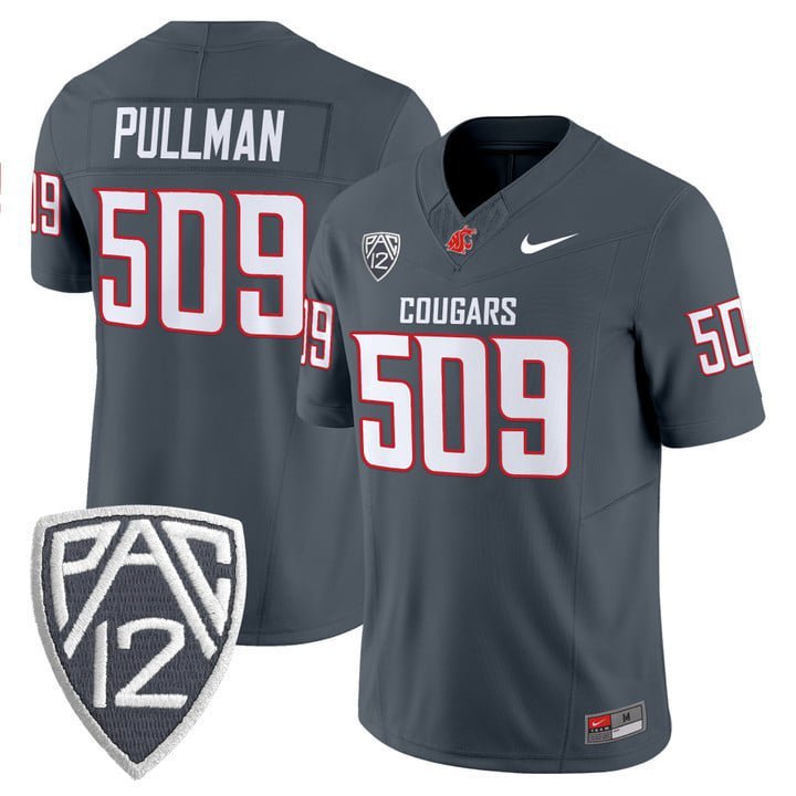 2026 Pullman #509 Washington State Cougars V2 Vapor Limited Stitched