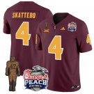 Cam Skattebo #4 Arizona State Sun Devils 2025 Peach Bowl Maroon