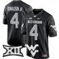 CJ Donaldson Jr #4 West Virginia Mountaineers Game Coal