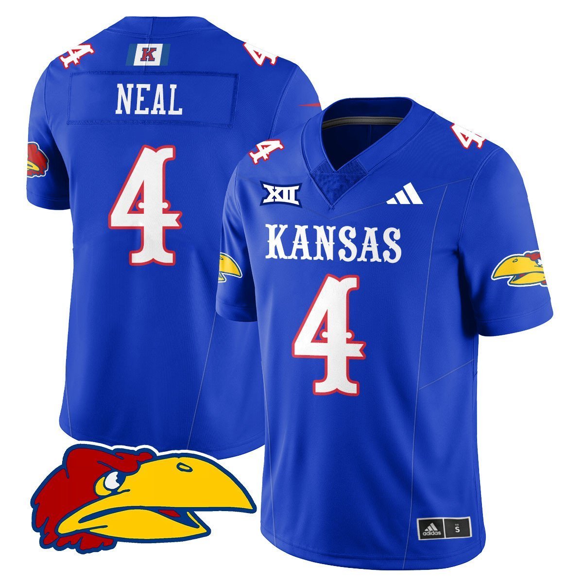Devin Neal #4 Kansas Jayhawks 2025 Limited Stitched Royal