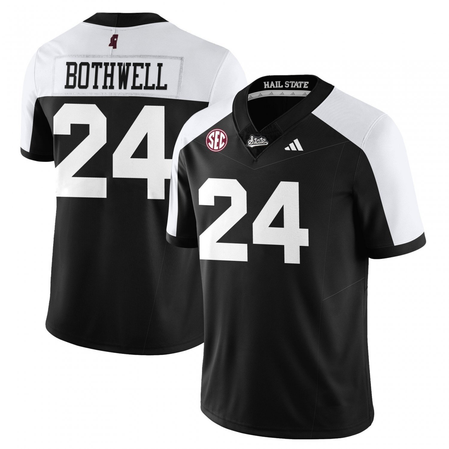 Fluff Bothwell #24 Mississippi State Darkness 2025 Black Alter