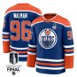 Jake Walman 96 Edmonton Oilers 2025 STANLEY CUP Final Patch Home Royal