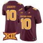 Sam Leavitt #10 Arizona State Sun Devils 2025 Limited Stitched Maroon