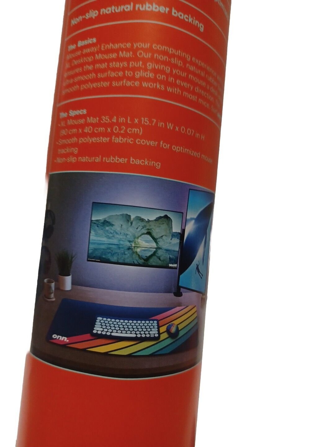 Surf Onn. XL Desktop Office Mouse Computer Keyboard Mat 35.4 " Gaming ...