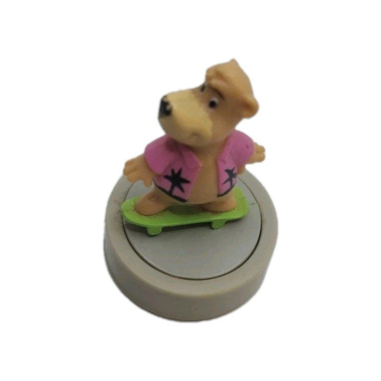 Hanna Barbera 1990 Boo-Boo Bear Skateboarding 2" Figure for Wendy's ...