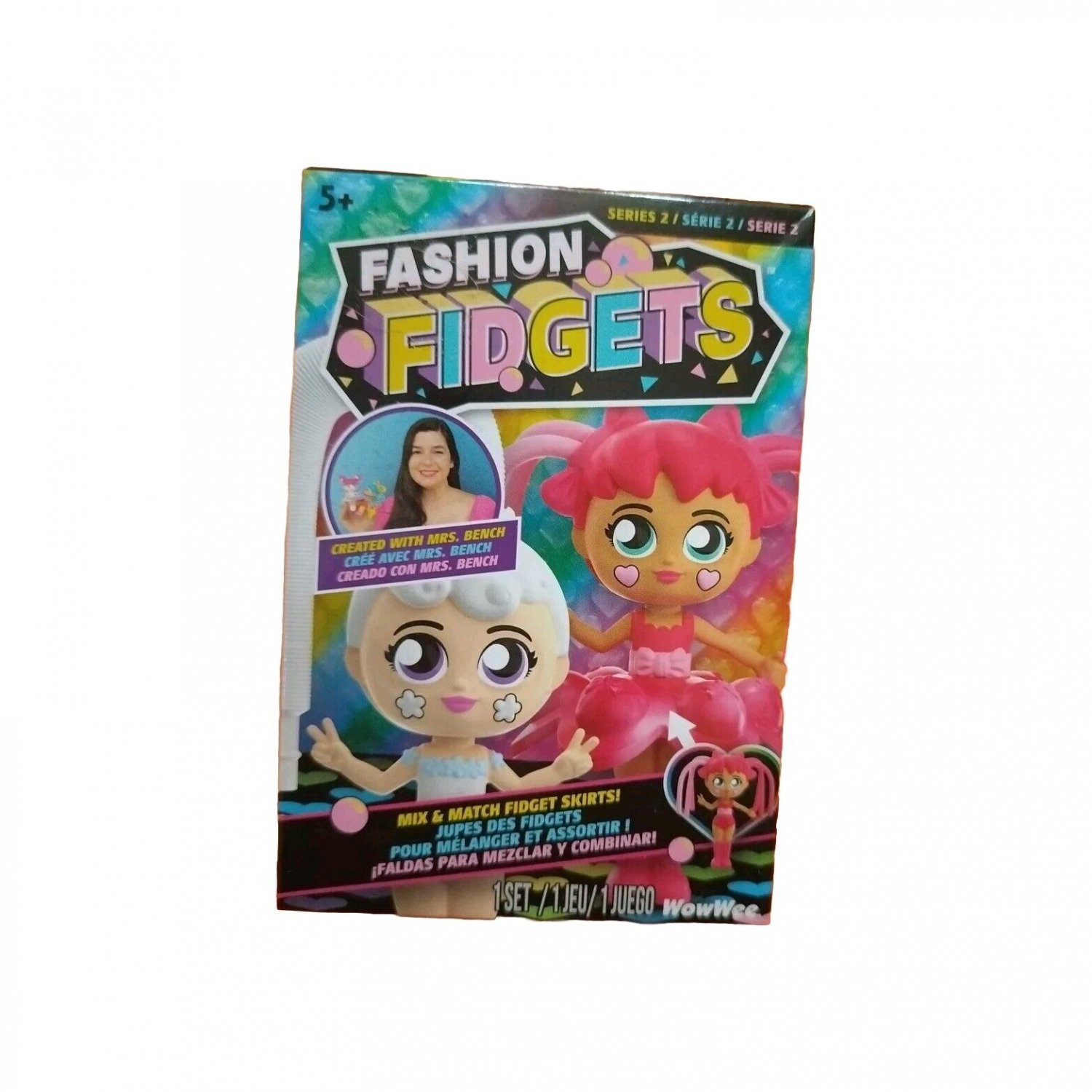 Fashion Fidgets Series 2 Rainbow Collectible Fidget Doll by WowWee ...