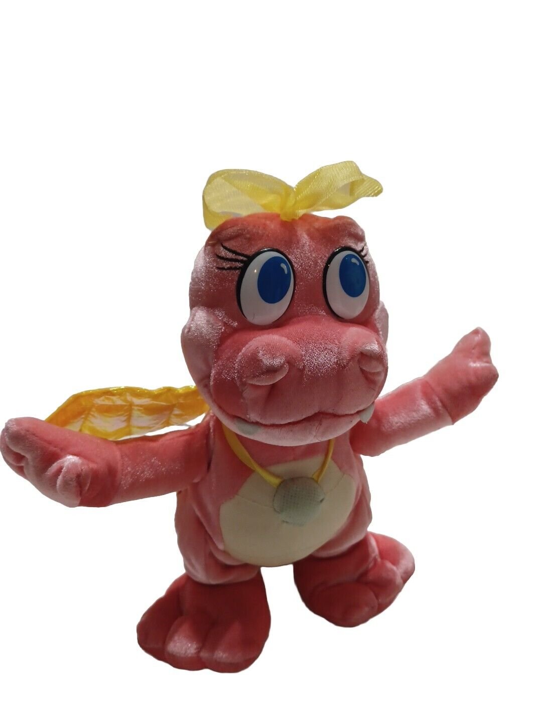 2002 Dragon Tales Cassie Talking Plush Fisher Price Pink Sesame ...