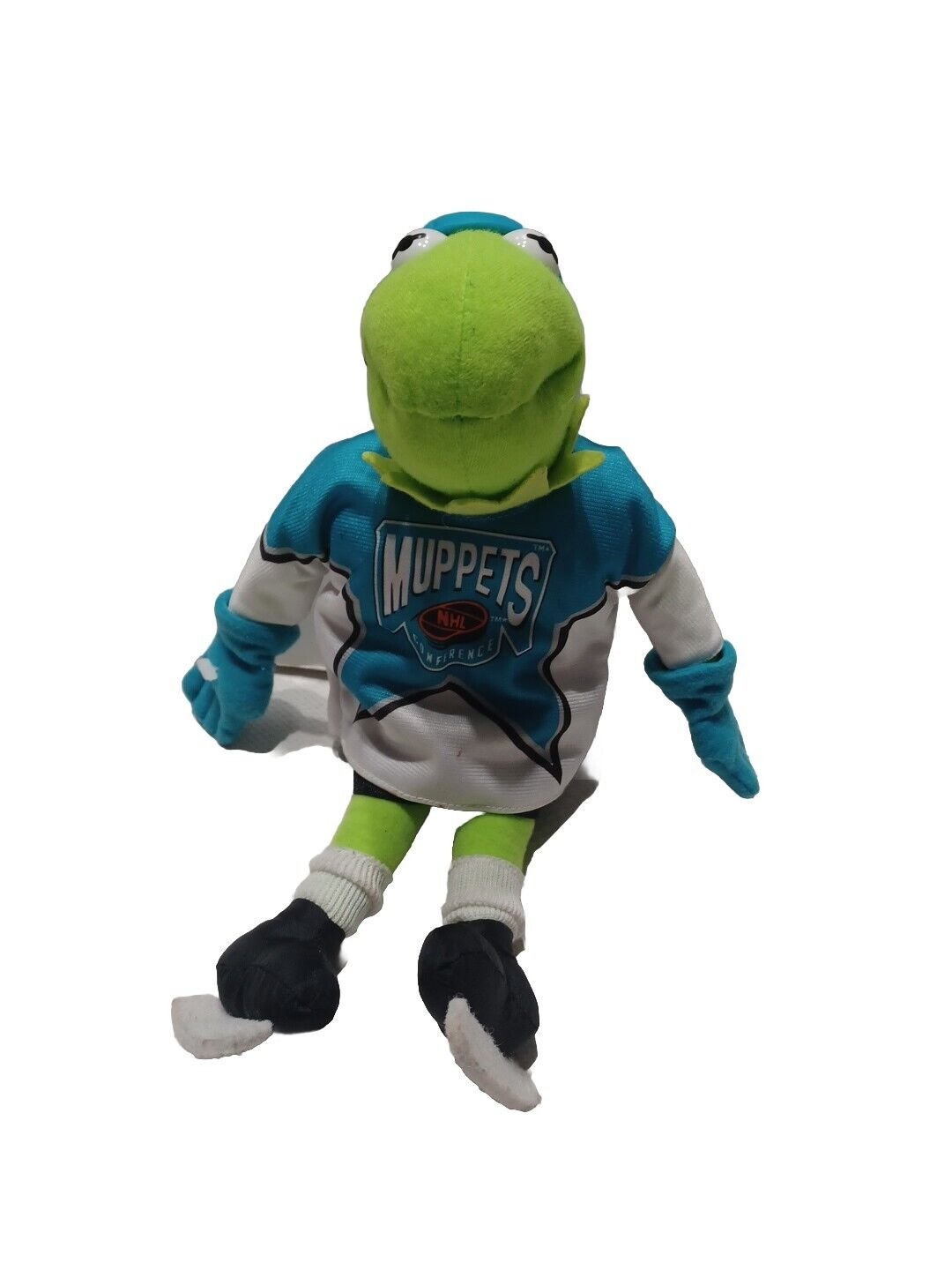 Kermit the Frog NHL Hockey Plush Doll Muppets 11" McDonalds Toy