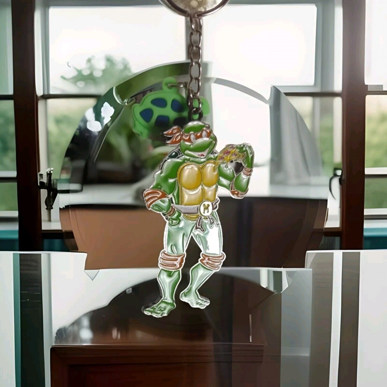 Teenage Mutant Ninja Turtles Michelangelo Key Chain Backpack School Bag ...