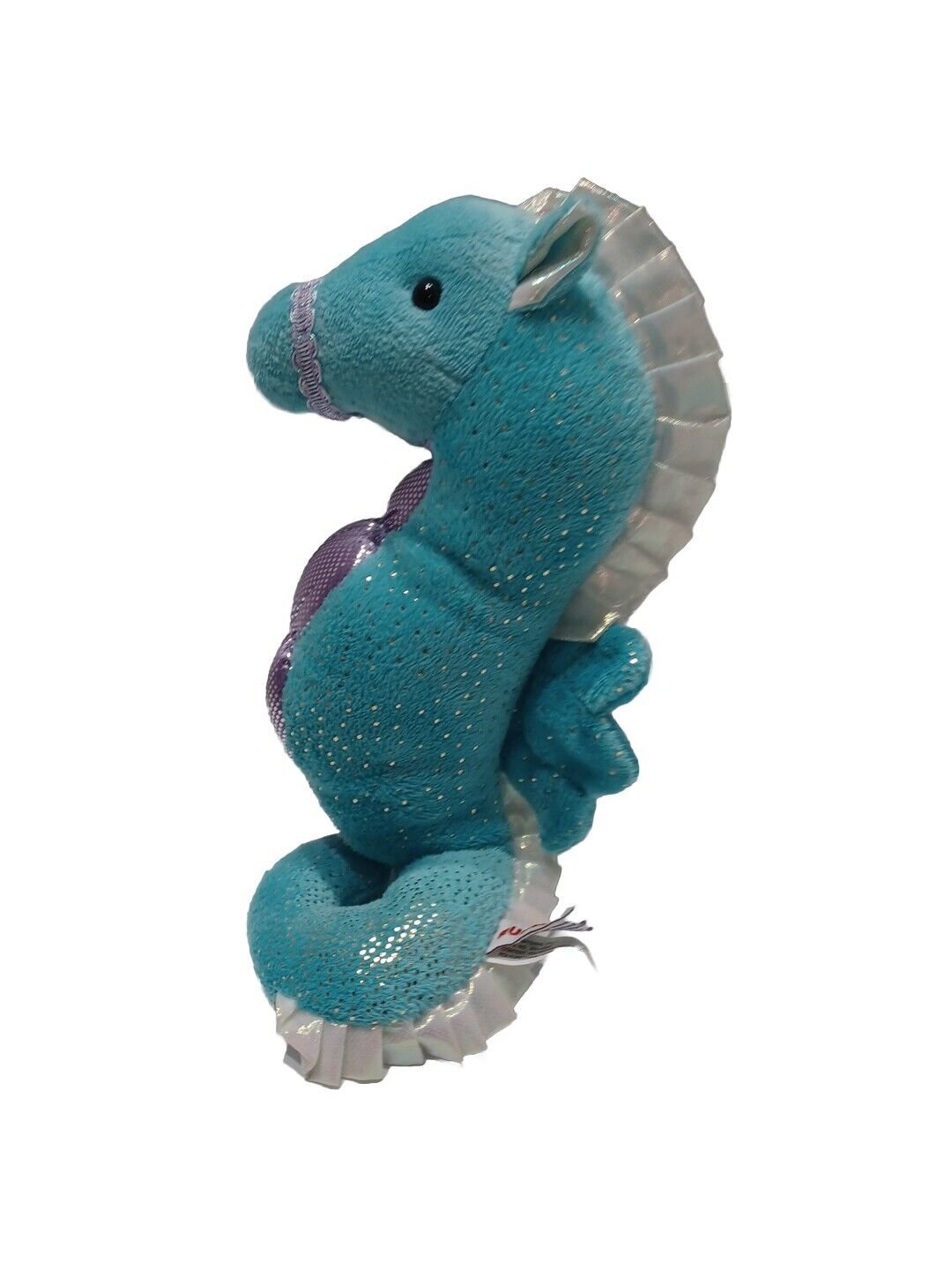 Sea Sparkles Blue Star Seahorse Plush Stuffed Animal by Aurora, 12inches