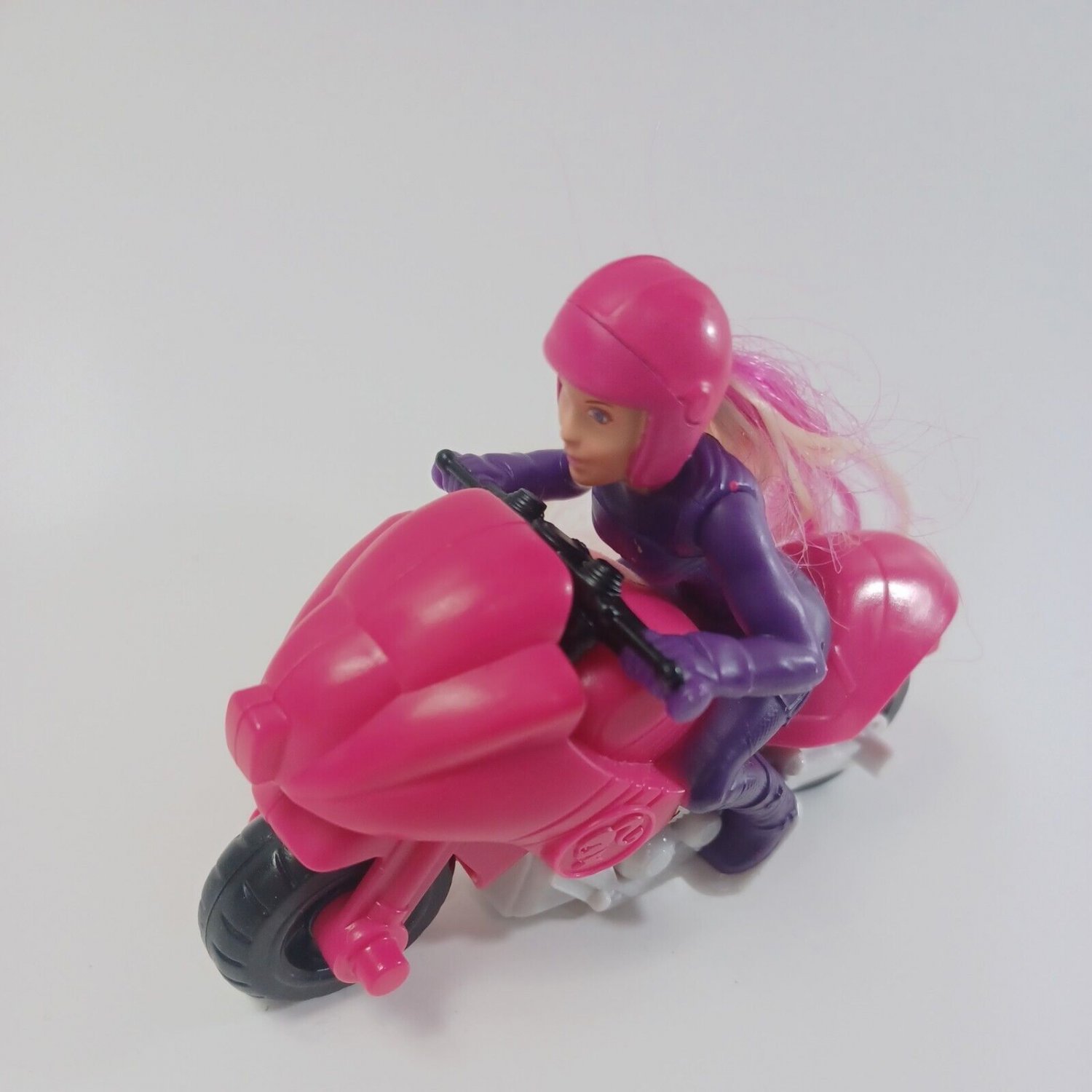McDonald's Barbie Spy Squad Motorcycle Kids Happy Meal Crotch rocket ...