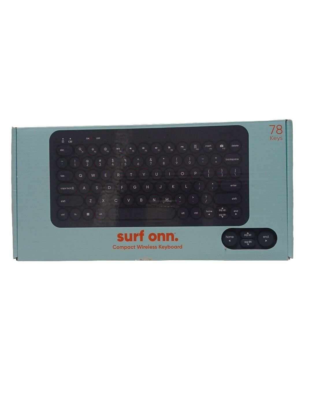 SURF ONN. COMPACT WIRELESS KEYBOARD Computer keyboard