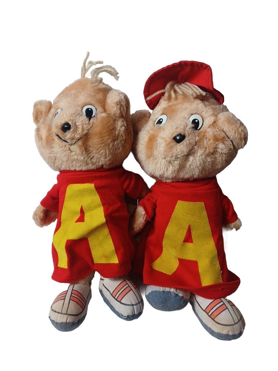 Vintage Alvin and The Chipmunks Plush - Set of 2 1983 10" BUNDLE Plush ...