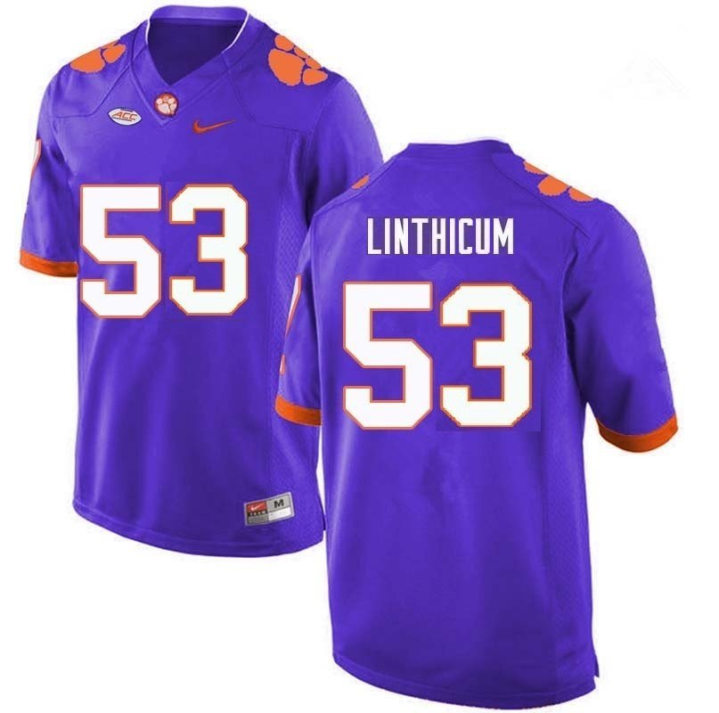Clemson Tigers Ryan Linthicum #53 Jersey 2026