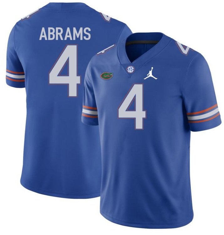 Florida Gators TJ Abrams #4 2026 Jersey