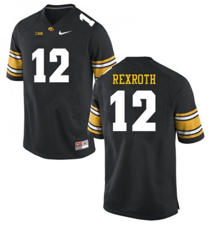 Iowa Hawkeyes Jaxon Rexroth #12 2026 Jersey