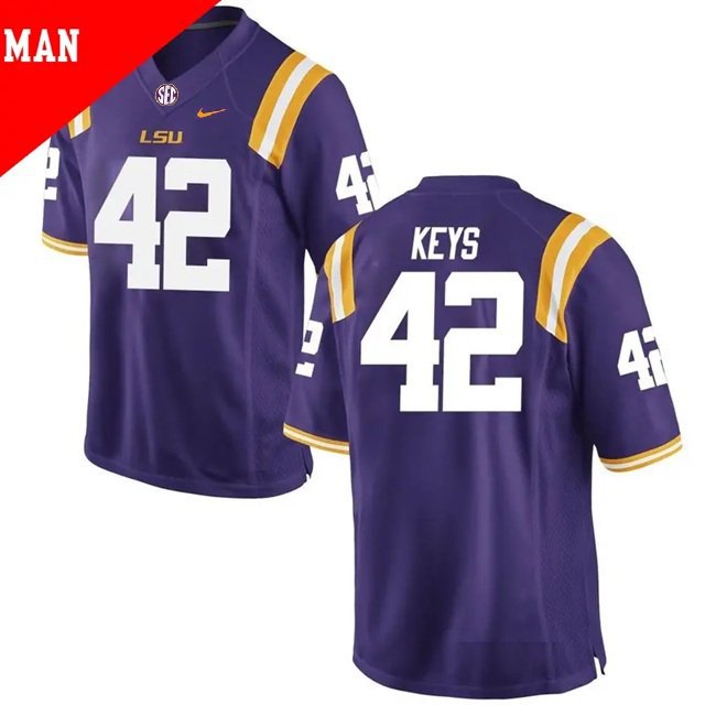 LSU Tigers Davhon Keys #42 2026 Jersey