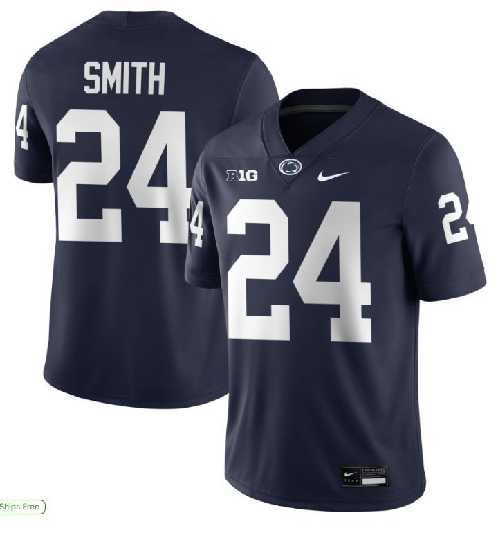 Penn State Nittany Lions Corey Smith#24 2026 Jersey