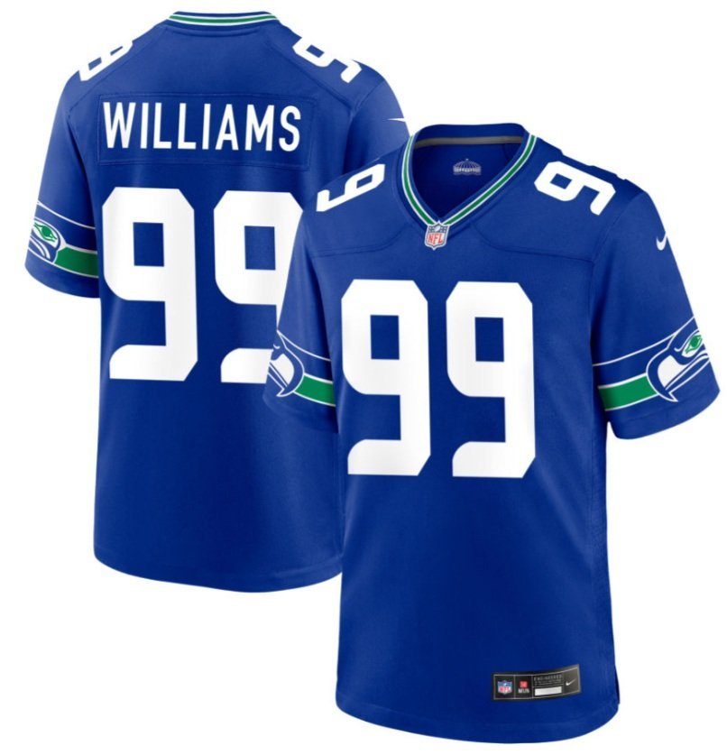 Seattle Seahawks Leonard Williams #99 2026 Jersey