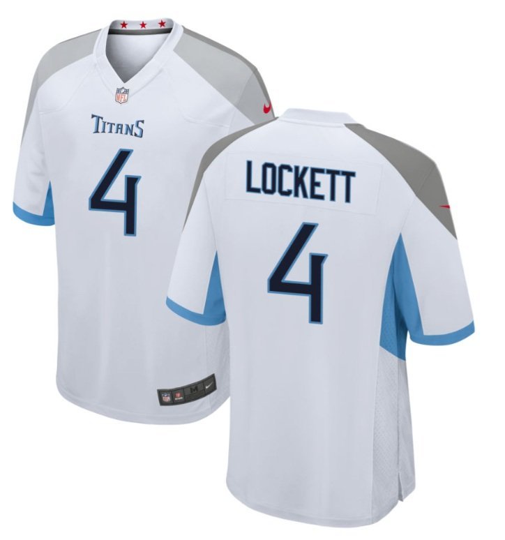 Tennessee Titans Tyler Lockett #4 2026 Jersey