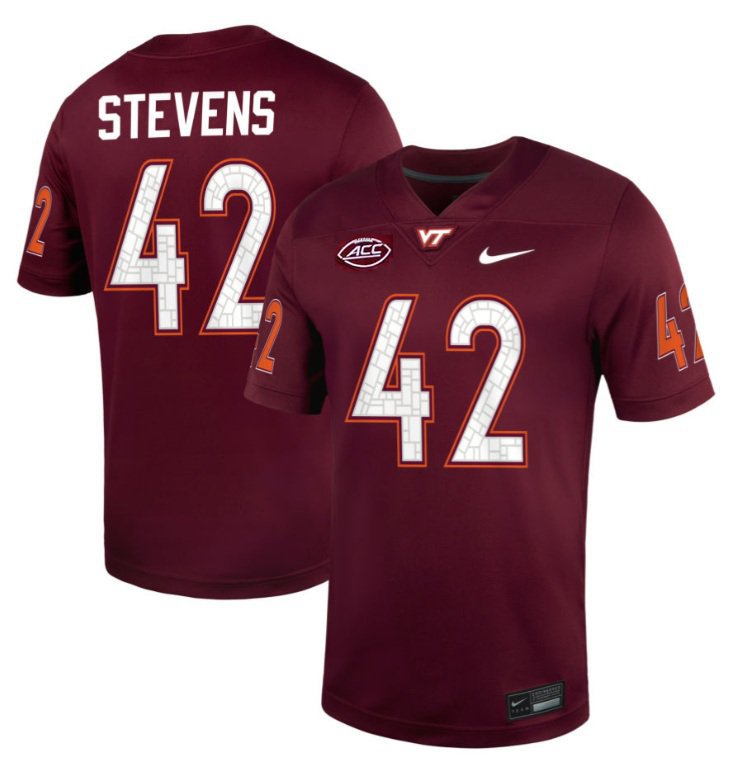 Va Tech Hokies Aycen Stevens #42 2026 Jersey