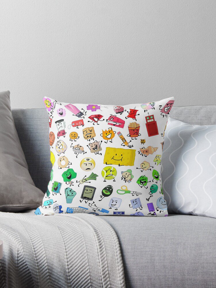 Bfb And Tpot Full Cast Print Pillow