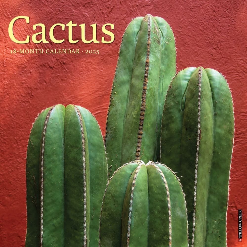 Cactus 2025 Wall Calendar