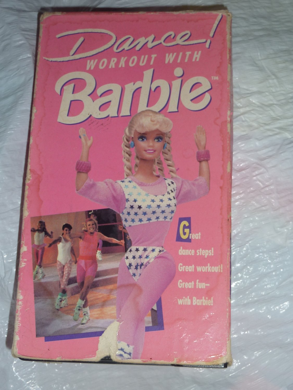 DANCE! Workout with BARBIE VHS Tape Fun Aeorbics Exercise Workout