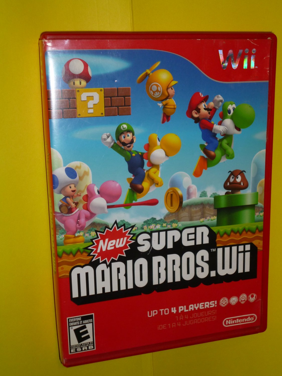 Super MARIO BROS.Wii Complete with Instructions Manual
